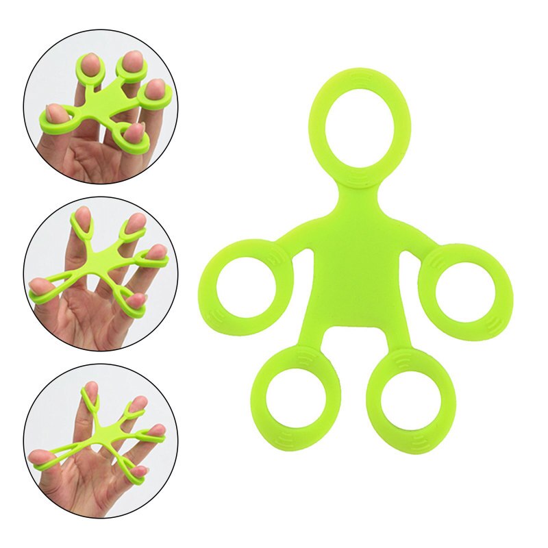 Finger Grip Silicone Ring Exerciser Antistress Res... – Grandado