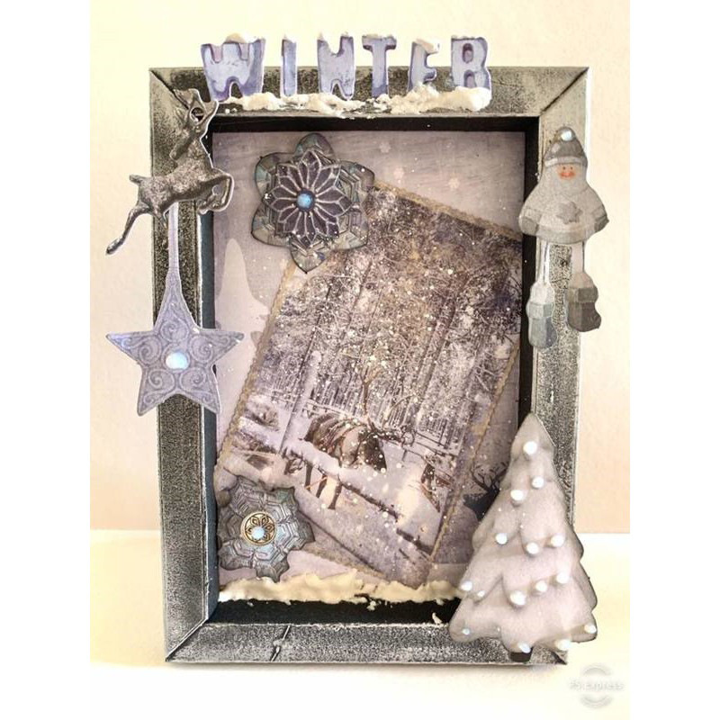 3D Rectangle Photo Frame Metal Cutting Dies for DI... – Grandado