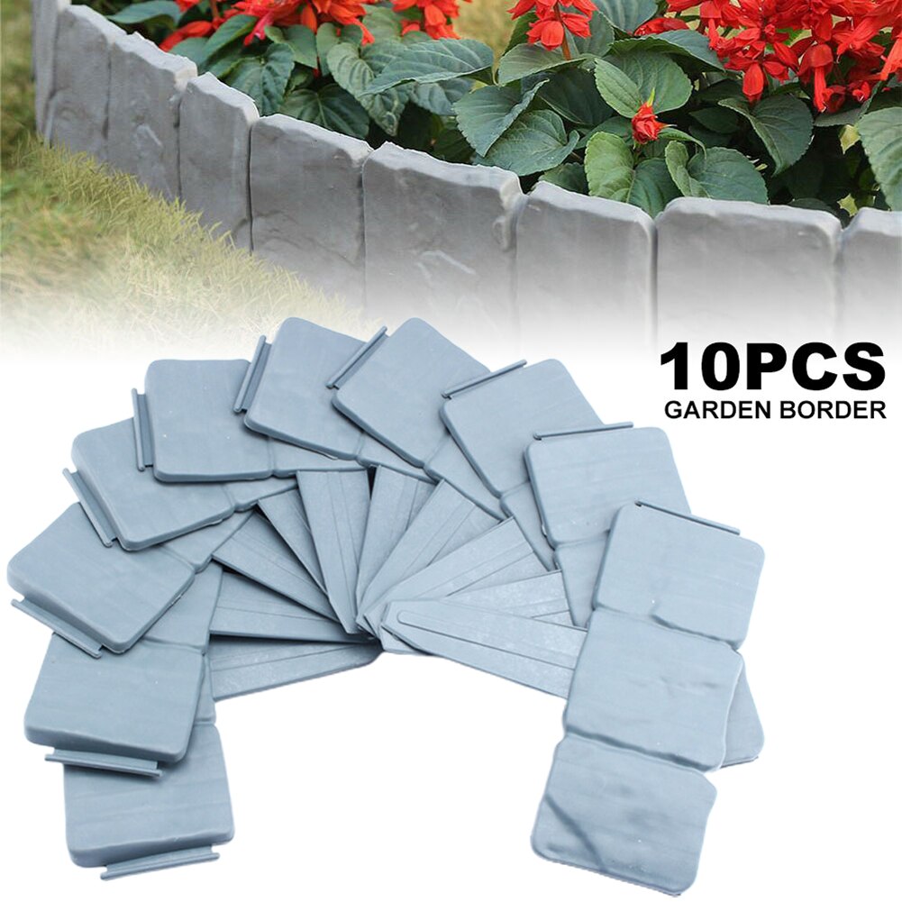 10pcs/set Flower Bed Fence Home Plant Border Outdo... – Vicedeal