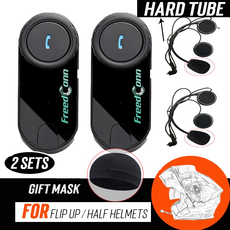 Freedconn T-COM Os Bluetooth Interphone Motorhelm ... – Grandado