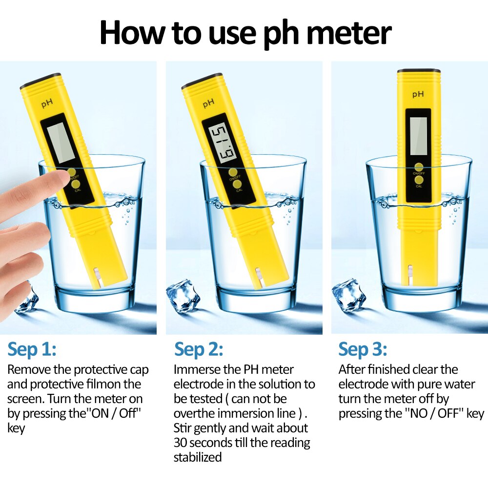 Rz Ph Meter Water Hydrocultuur Digitale Ph Tester ... – Vicedeal