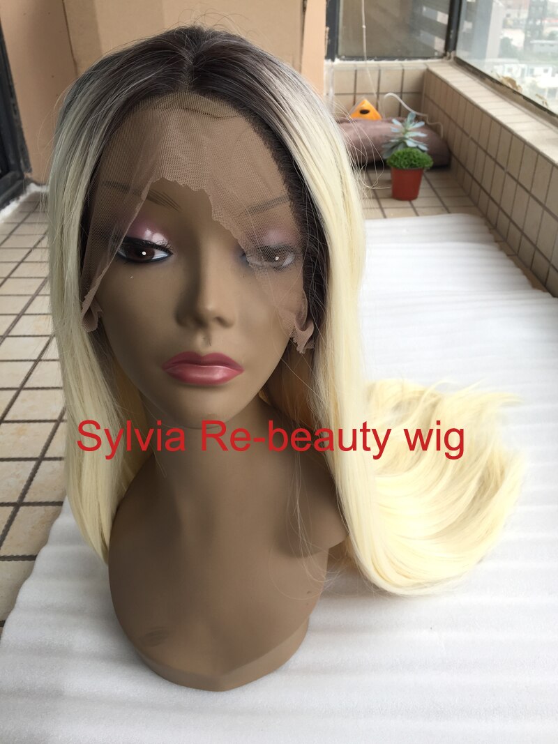 Sylvia #613 Blonde Synthetic Lace Front Wigs Whit ... – Grandado