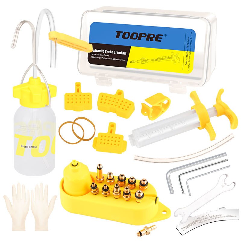 Bicycle Hydraulic Disc Brake Oil Bleed Kit Tools F... – Grandado