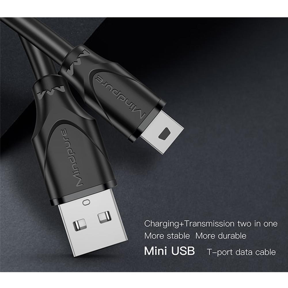 Mini USB Cable USB 2.0 Type A to Mini 5 Pin USB B ... – Grandado
