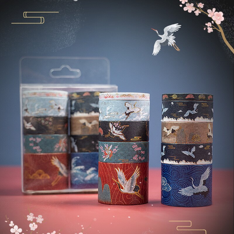 10pcs/set Washi Tape Set Diy Masking Tape Cute Sti... – Grandado