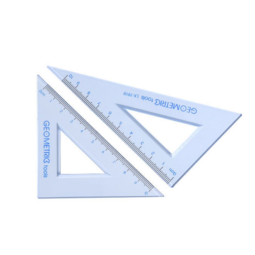 4Pcs Drawing Measurement Math Geometry Triangle Ru... – Vicedeal