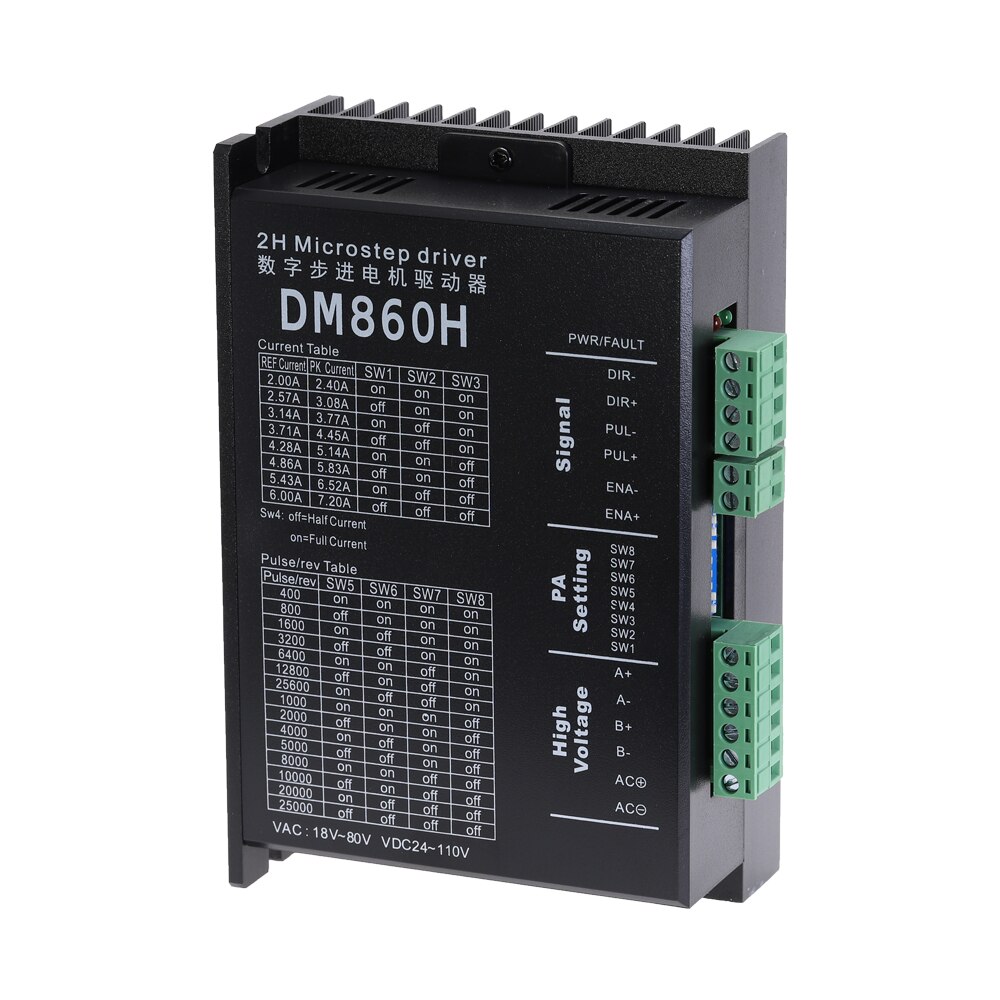DM860H moteur pas à pas pilote 2 phases numérique ... – Grandado