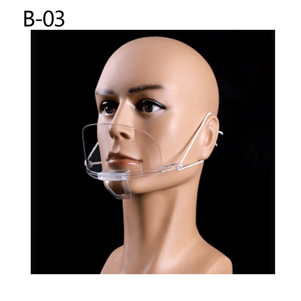 3PC Transparent Masks Use for Kitchen Restaurant D... – Vicedeal