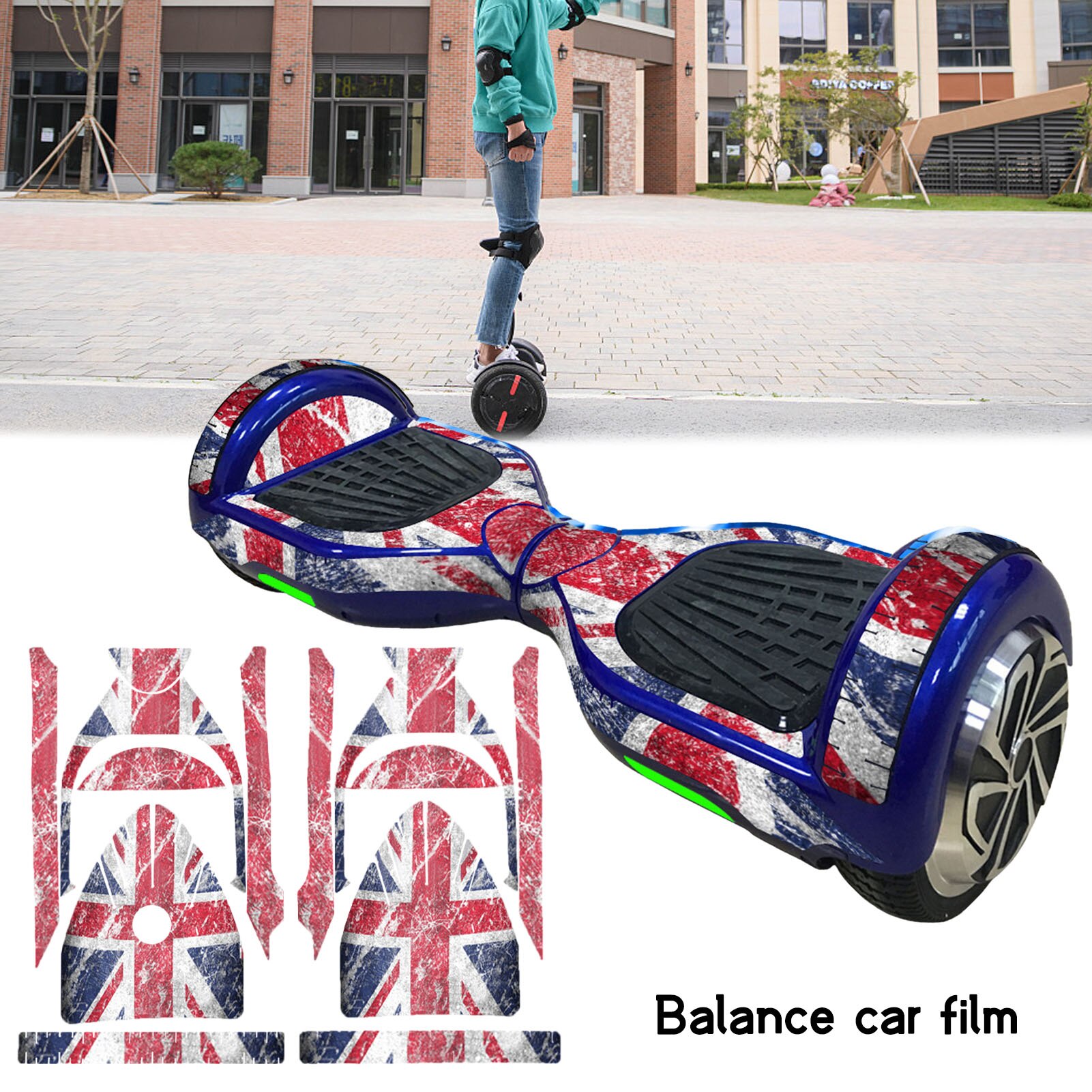 6.5 Inch Elektrische Scooter Sticker Hoverboard Pv... – Grandado