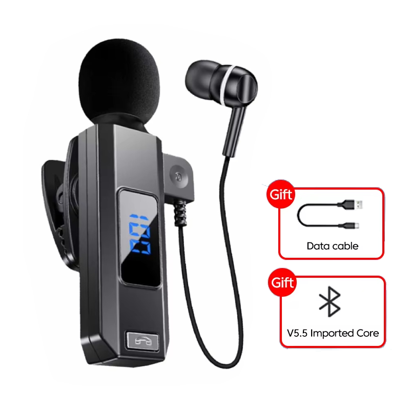 Lavalier Microphone Wireless Bluetooth Earphones S... – Vicedeal