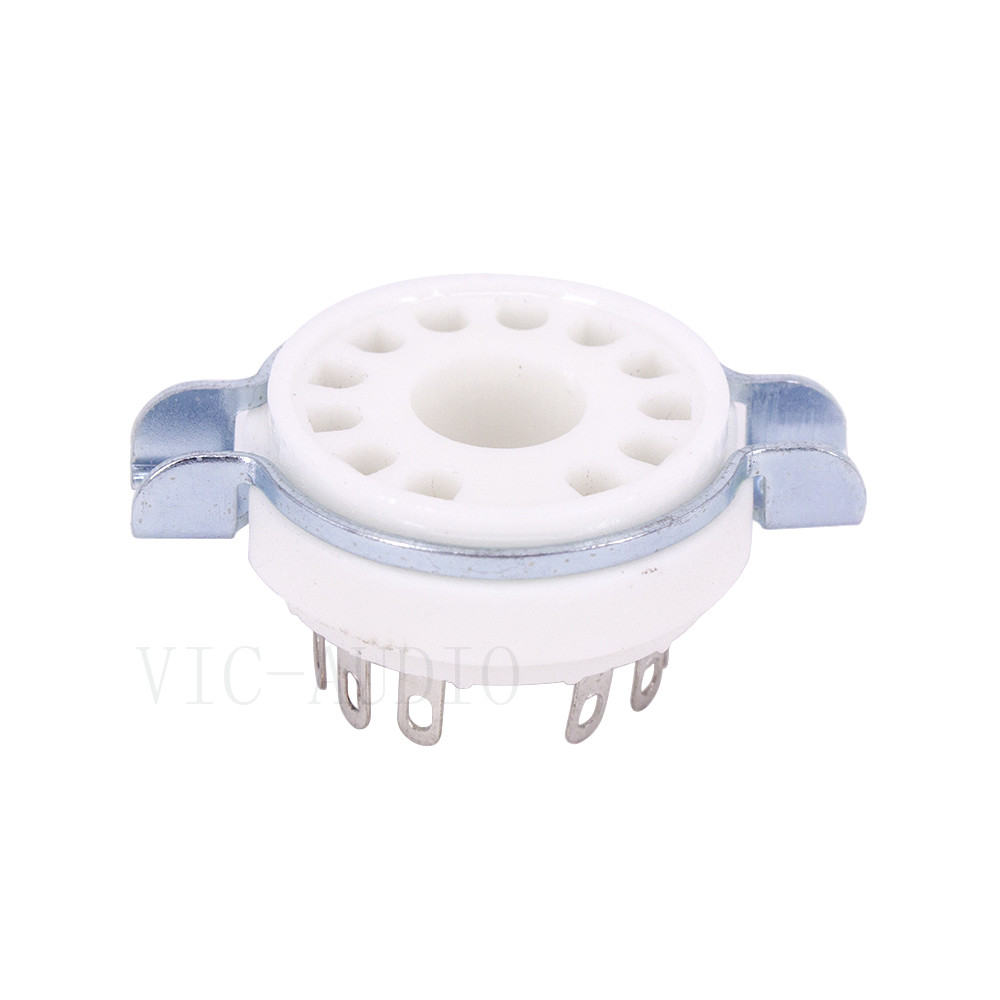 10PCS Ceramic 12Pins Valve Tube Socket GZC12-F For... – Grandado