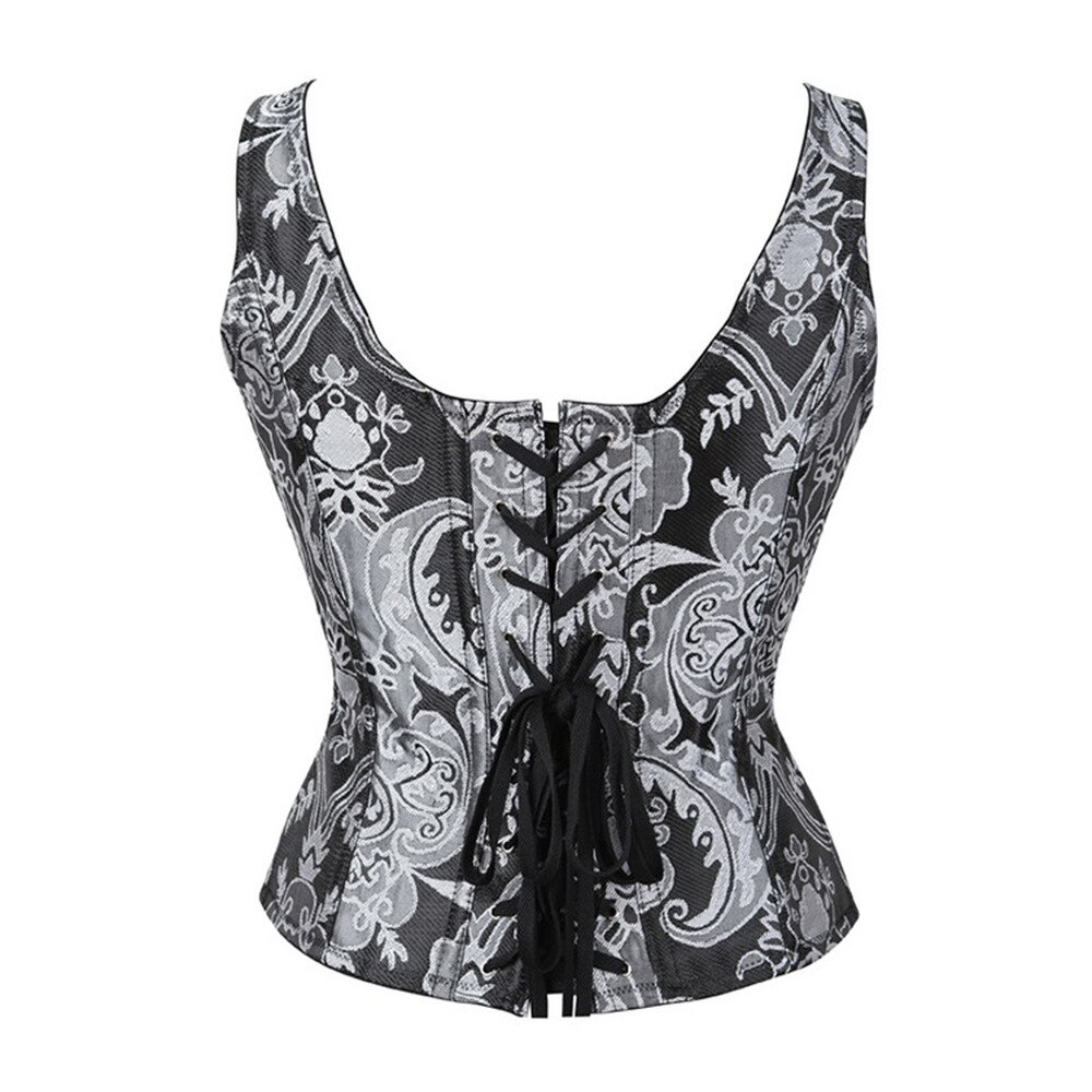 12Spiral Steel Boned Gothic Women Waist Trainer Co... – Vicedeal
