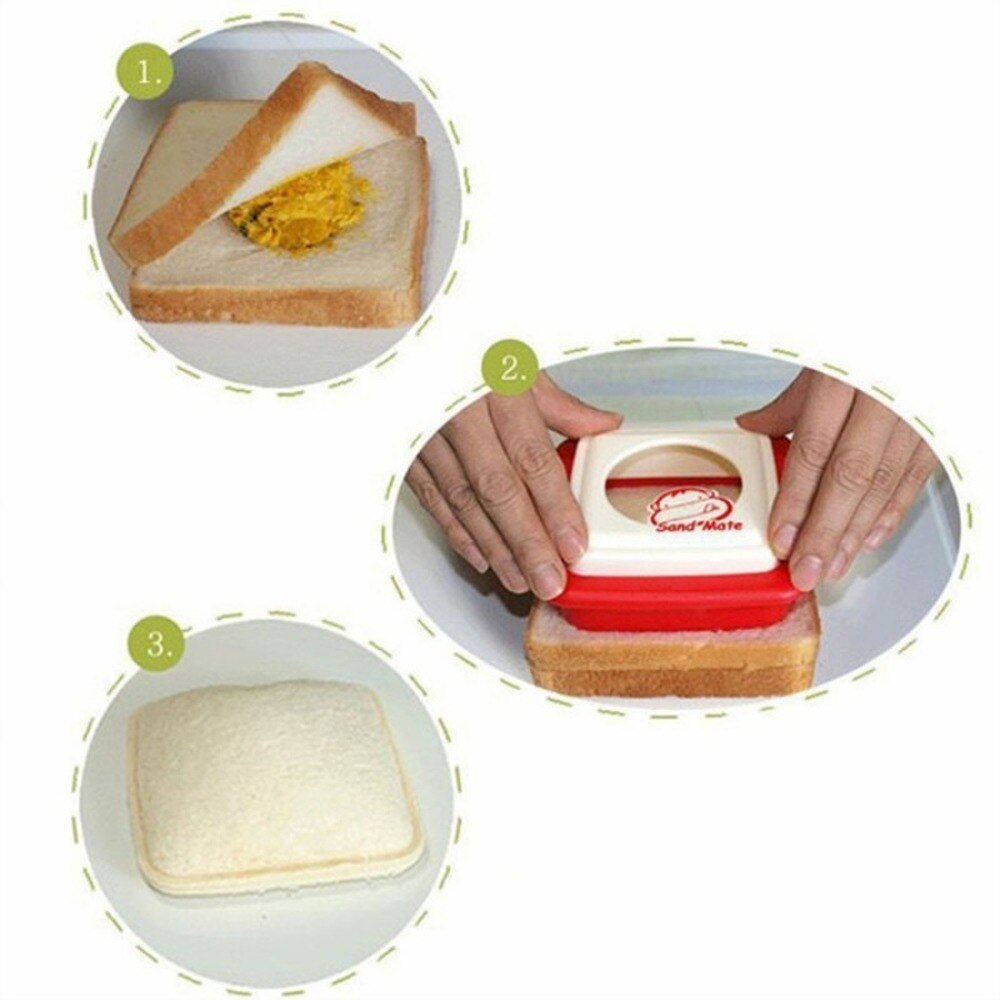 Pocket Sandwich Mold Maker Diy Bento Balls Toast B... – Vicedeal