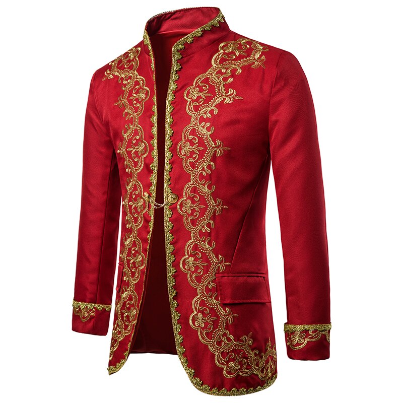 Court Coat Arabian Style Jacket Beautifully Embroi... – Grandado