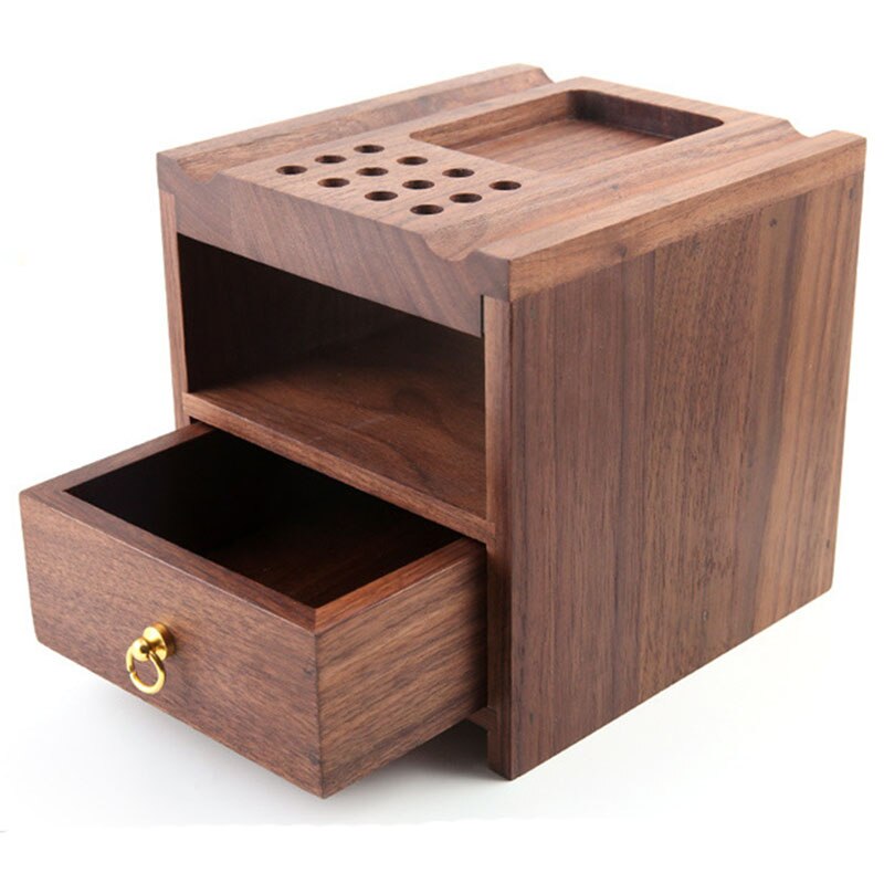 Leather Craft Tool Rack Stand Walnut Wood Storage ... – Grandado