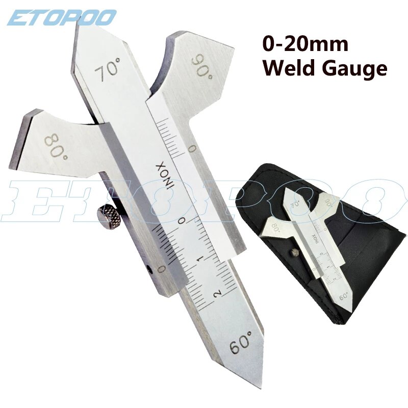 0-20mm Weld Gauge Welding Seam Gauge Weld Inspecti... – Grandado
