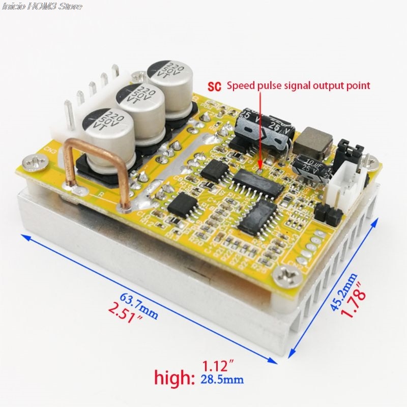 350w 5v-36v dc motor driver bldc børsteløs control... – Grandado