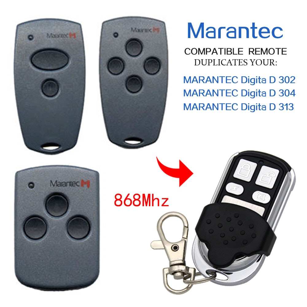 Marantec Afstandsbediening 868,3Mhz Gate Garagedeu... – Vicedeal