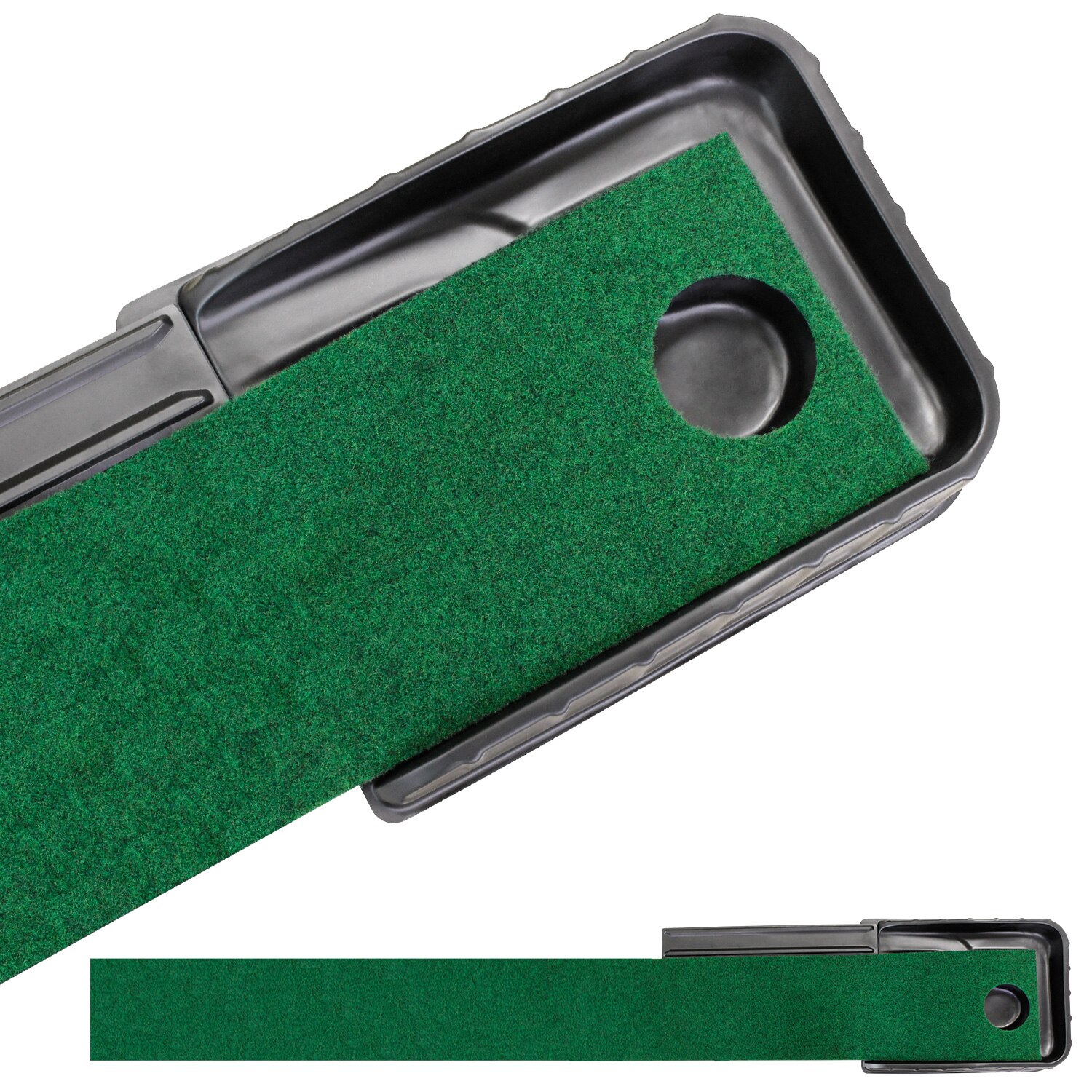 Golf Putting Green 7.33FT*1FT Golf Putting Trainer... – Grandado