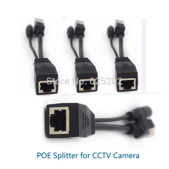 Mini POE Splitter for IP Camera 720P/960P/1080P 2 ... – Vicedeal