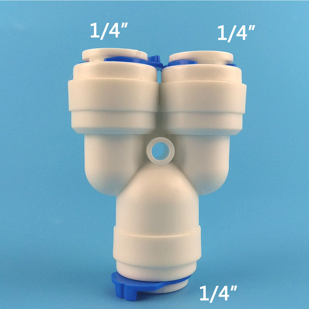 1PC 1/4" OD Y Type Tee 3 Way Tube Quick Conne... – Grandado