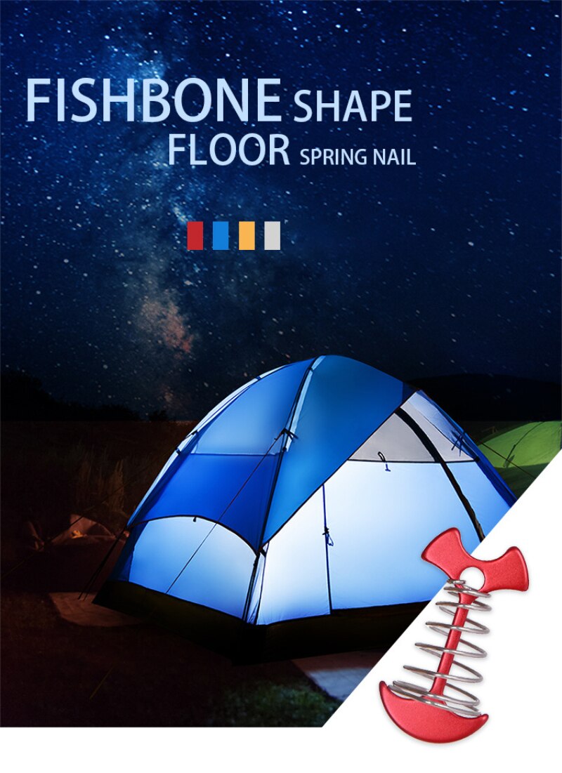Fishbone Nail Outdoor Tent Accessories Fishbone Na... – Vicedeal