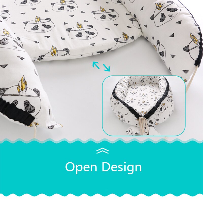 Baby Nest Bed Crib Portable Isolation Newborn Bion... – Grandado