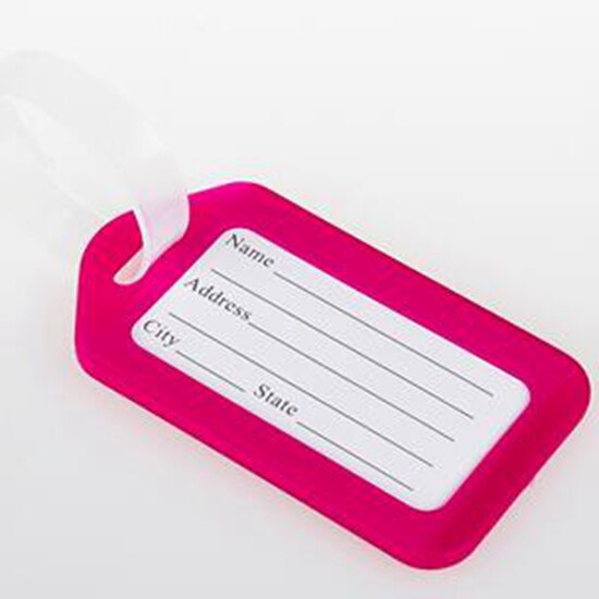 Classic Plastic Luggage Tag Travel Suitcase Baggag... – Vicedeal