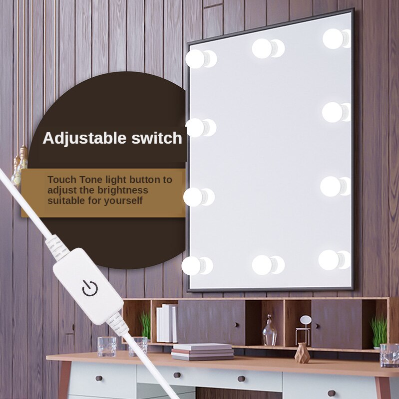 LED Makeup Lamp Bulb Wall Light Decoration 5V USB ... – Grandado