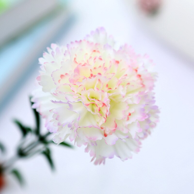 Simuleringen blomma nejlika enstaka konstgjorda bl... – Vicedeal