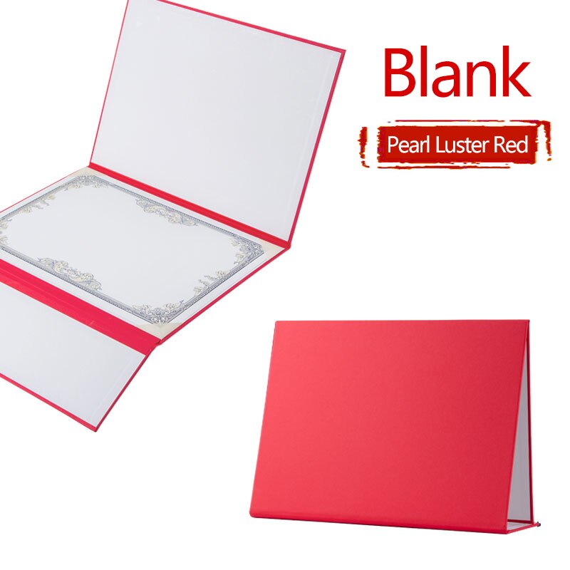 Blue Pearl Luster Specialty Paper Certificate Hold... – Vicedeal