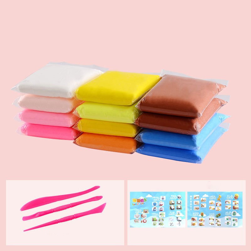 10/12 colors/sets Ultra-Light Clay Toys DIY Soft H... – Vicedeal