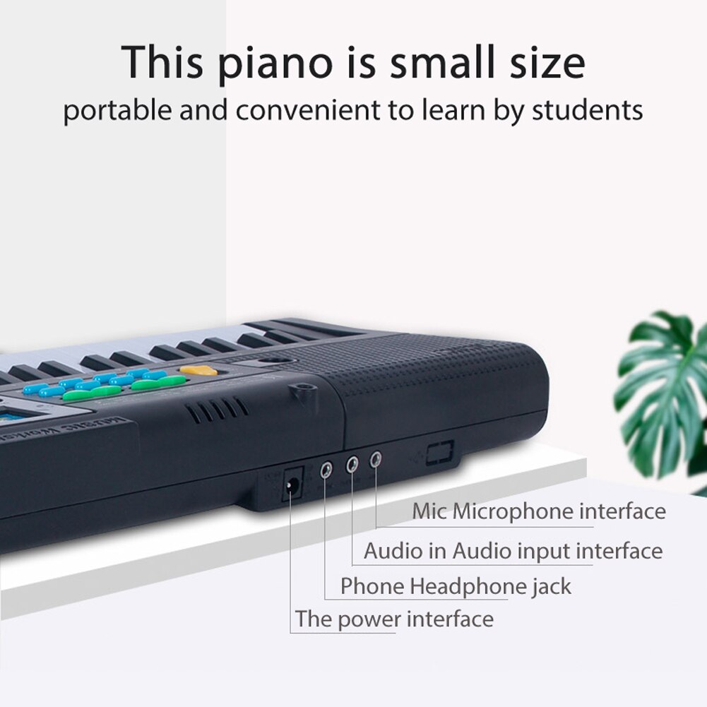 61 Key Electronic Keyboard with Digital Display Sc... – Grandado