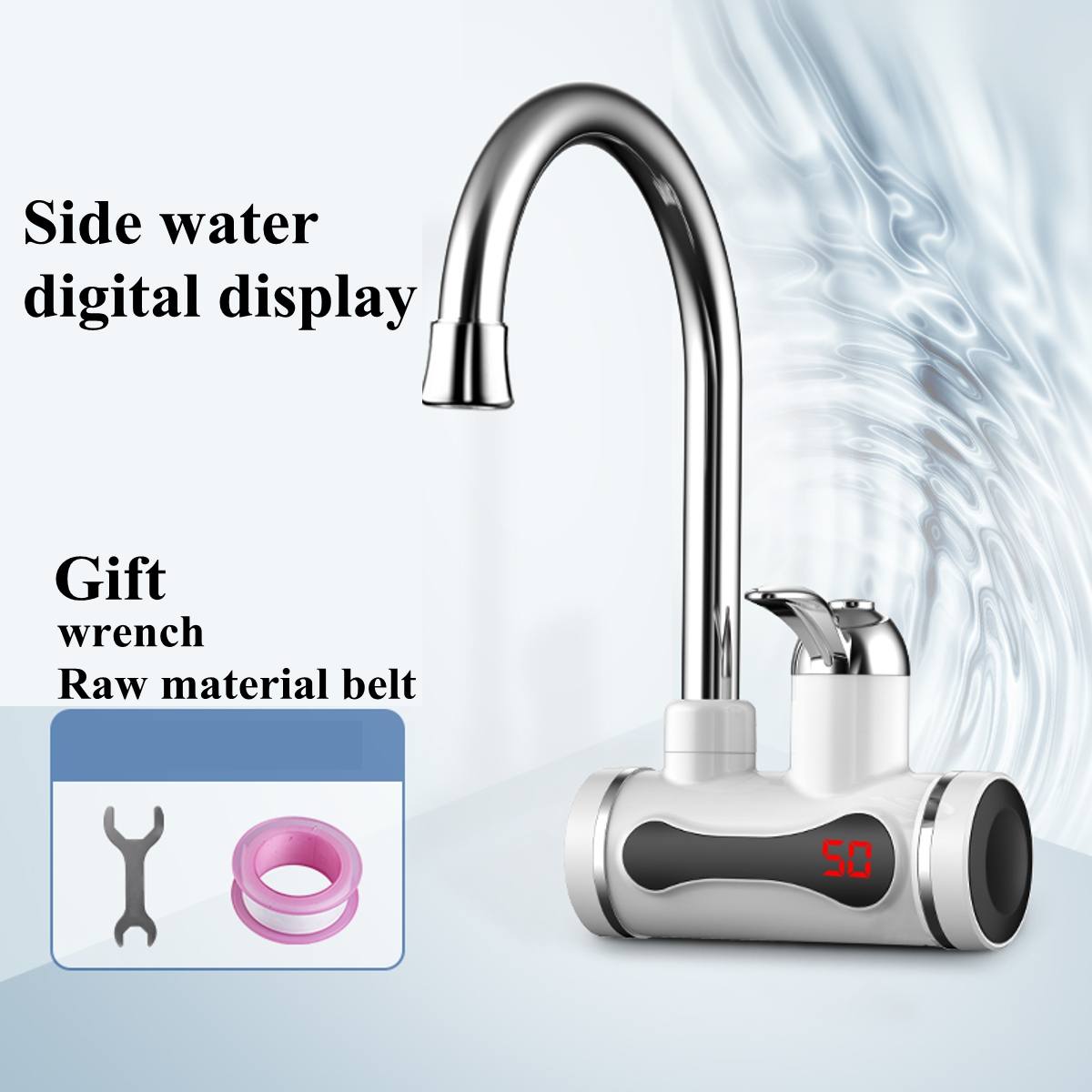 3000W Elektrische Keuken Boiler Tap Instant Water ... – Vicedeal