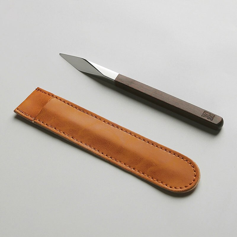 The Tea Knife Stainless Steel Damascus Pu-erh Tea ... – Grandado