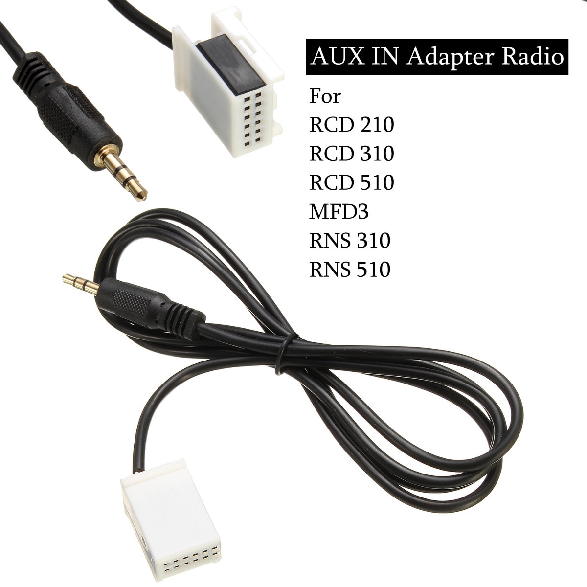 Auto usb 3.5mm aux in adapter radio mp3 spiller k... – Vicedeal