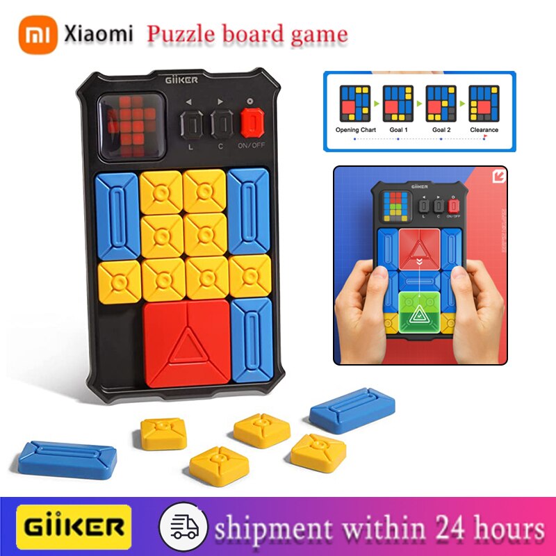 Xiaomi GiiKER Super Huarong Road Slide Brain Games... – Vicedeal
