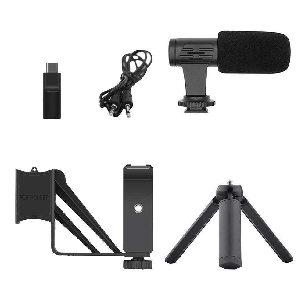 Audio Adapter 3.5mm Microphone Mic for DJI OSMO Po... – Grandado