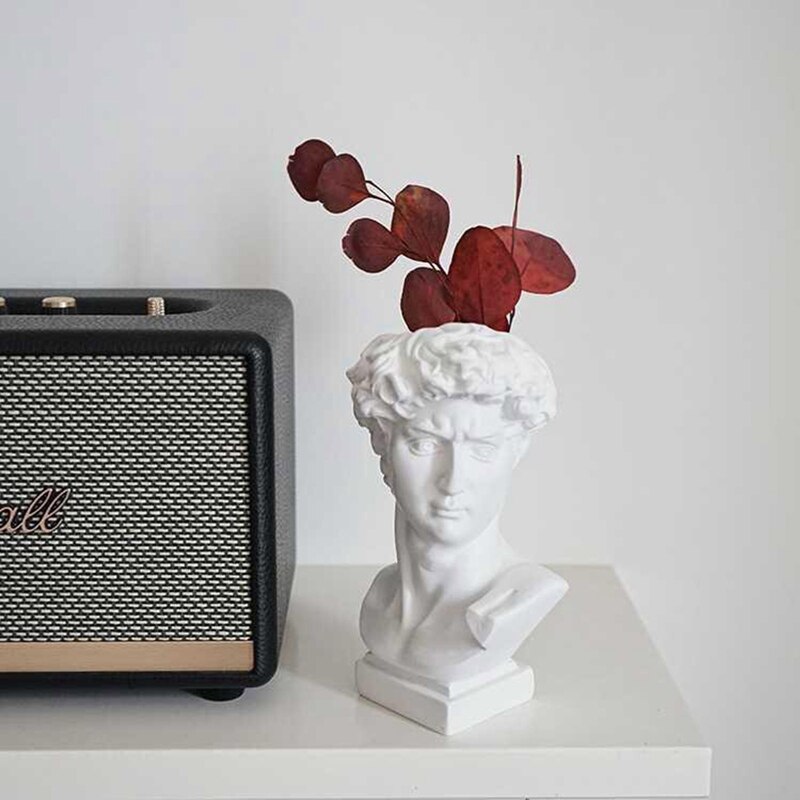 Portrait Vase Modern Nordic Style Human Head Decor... – Grandado