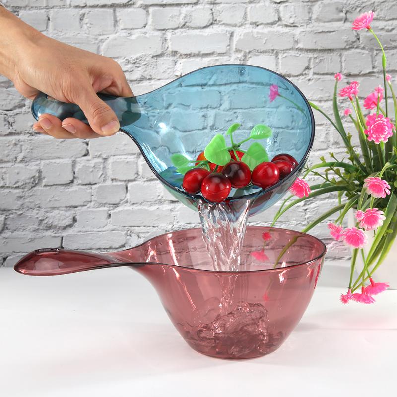 Transparent Water Ladle Plastic Anti-skid Long Han... – Vicedeal