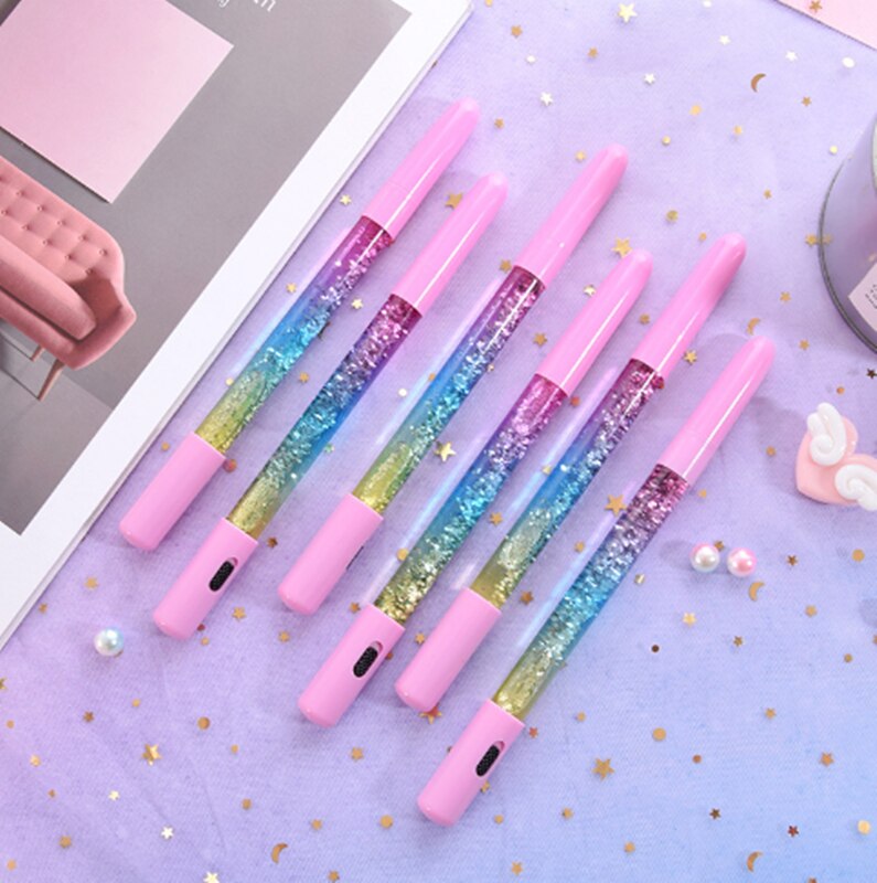 Glitter Leuke Pen Vloeibare Kleur Kawaii Pen Magic... – Vicedeal