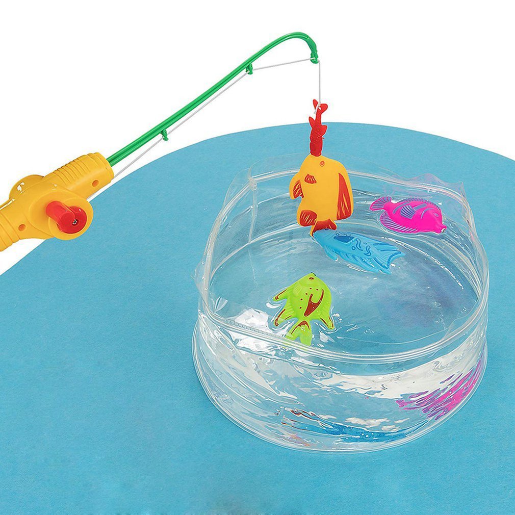 Mini Toilet Plastic Fishing Game Set Potty Time Fi... – Grandado