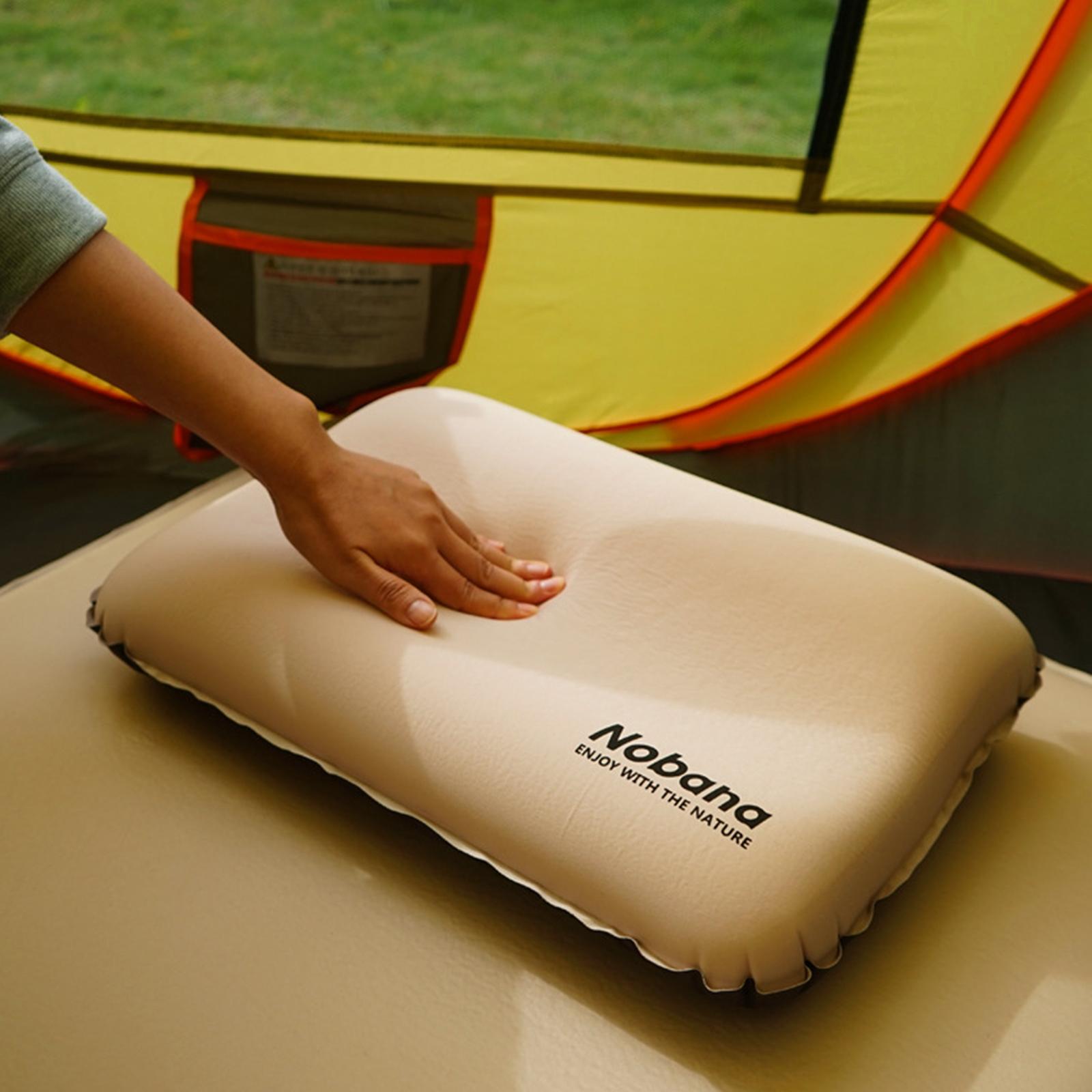 Self Inflating Camping Pillow Neck Lumbar Support ... – Grandado