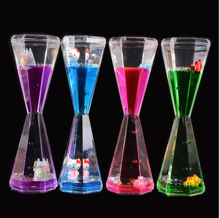 Valentine's Day Double Hourglass Liquid Timer ... – Vicedeal