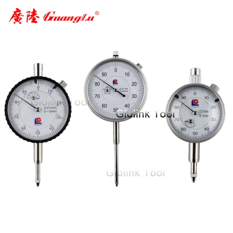 GUANGLU Dial Indicator 0-3mm 0-5mm 0-10/0.01mm Sho... – Grandado