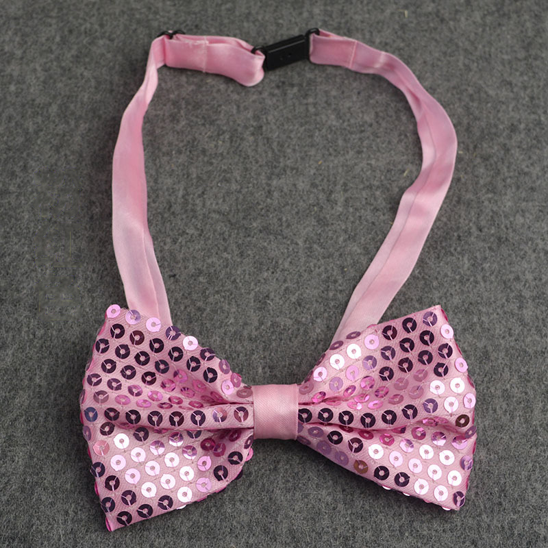 Bow Tie For Men Women Classic Sequins Bowtie For W... – Grandado