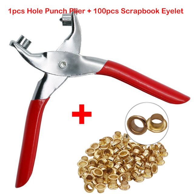 Leather Belt Hole Puncher Eyelet Hole Puncher Revo... – Grandado