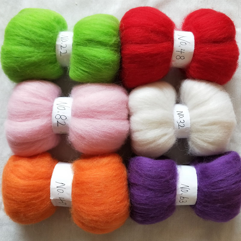 WFPFBEC felt wool roving merino wool felt kit need... – Grandado