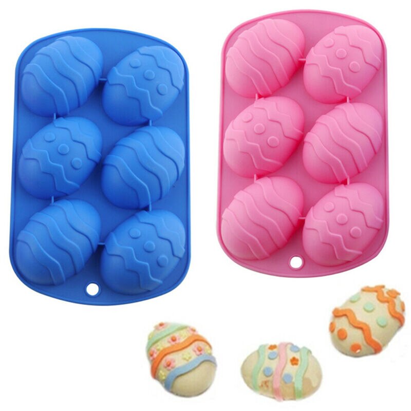 Easter Egg Shape Silicone Moulds Chocolate Mould C... – Grandado