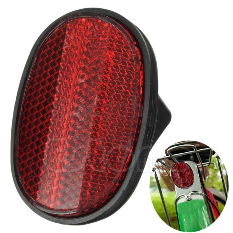 Red Bicycle Bike Rear Fender Safety Warnning Refle... – Grandado